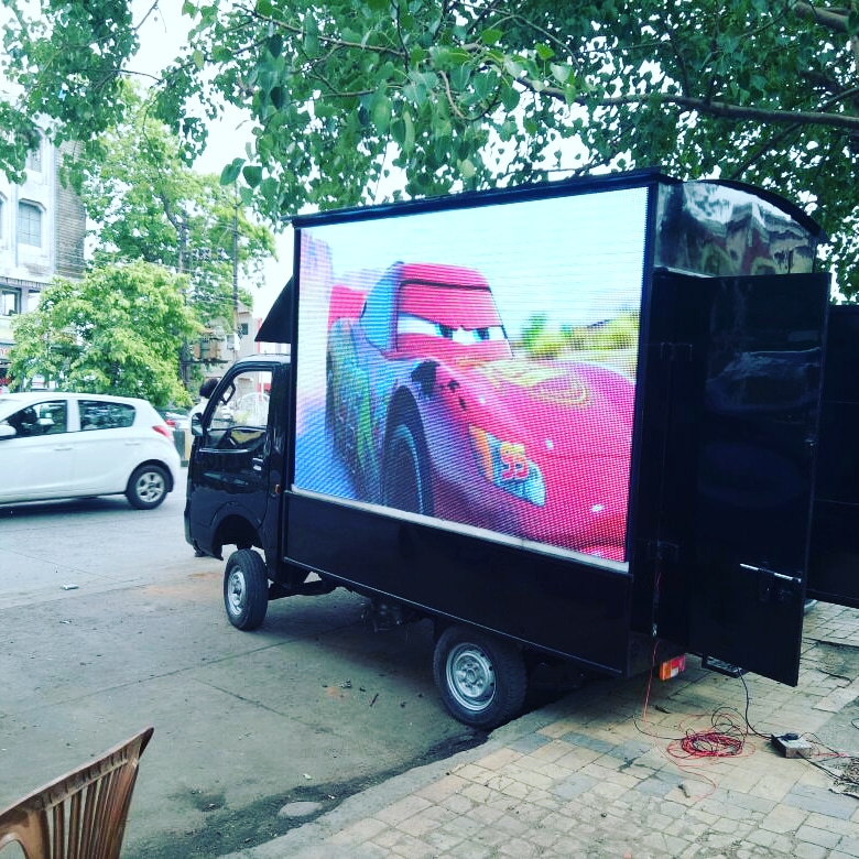 LED Advertising Mobile Van | SUNSHINE LED DISPLAY PVT LTD