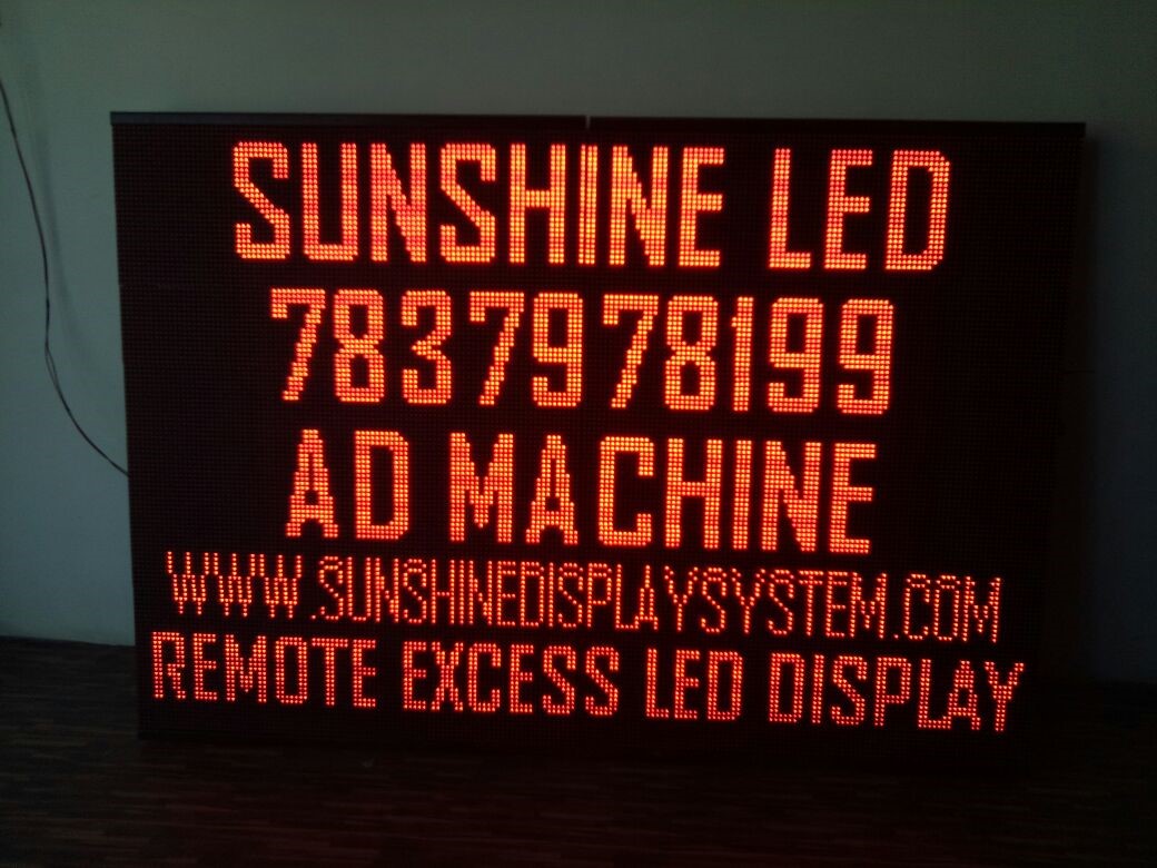 LED Electronic Display Boards | SUNSHINE LED DISPLAY PVT LTD