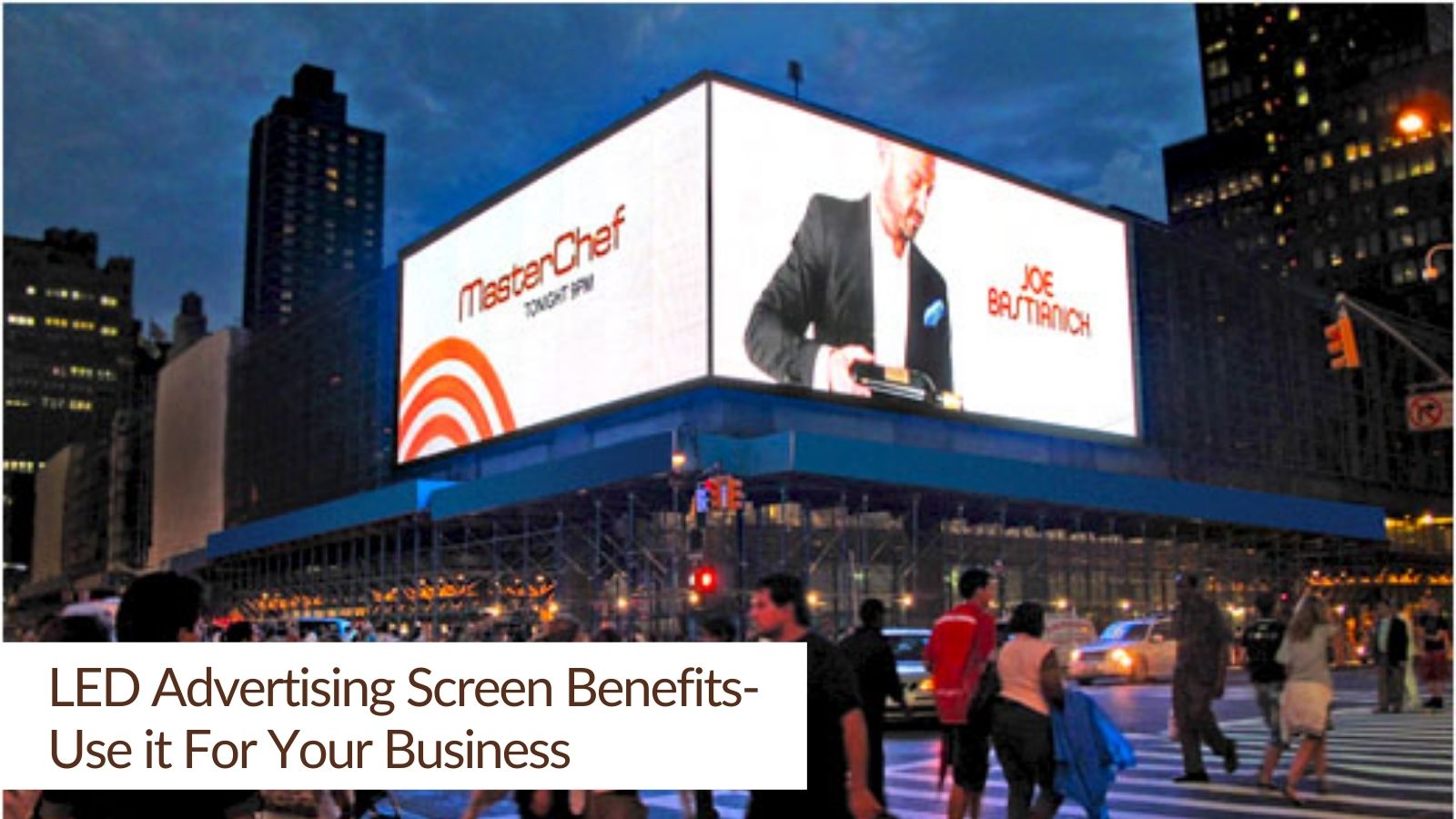 LED Advertising Screen Benefits - Use it For Your Business | SUNSHINE ...