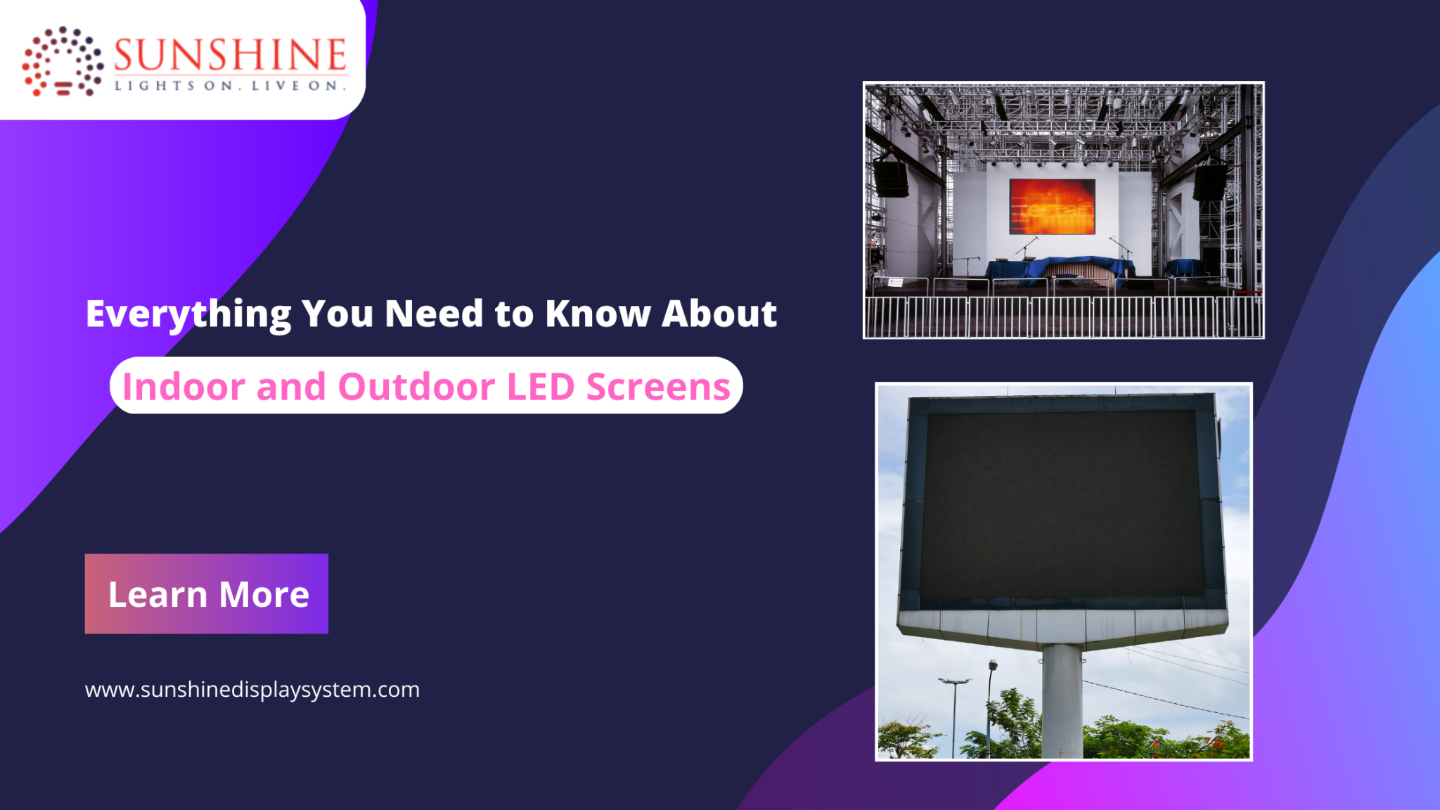 Everything You Need to Know About Indoor and Outdoor LED Screen ...