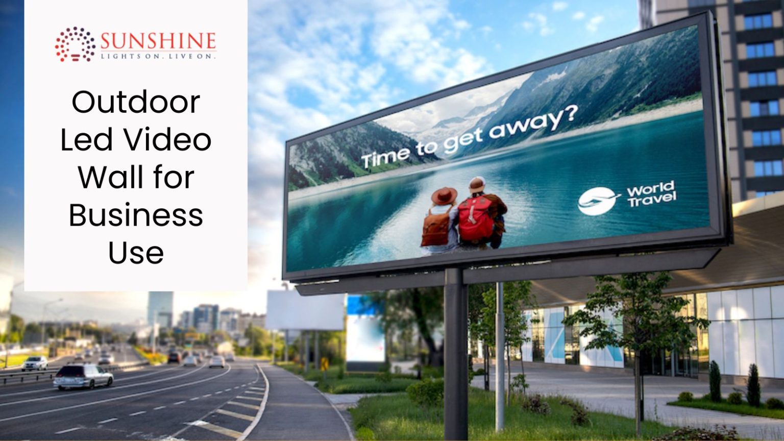 Outdoor Led Video Wall for Business Use | SUNSHINE LED DISPLAY PVT LTD