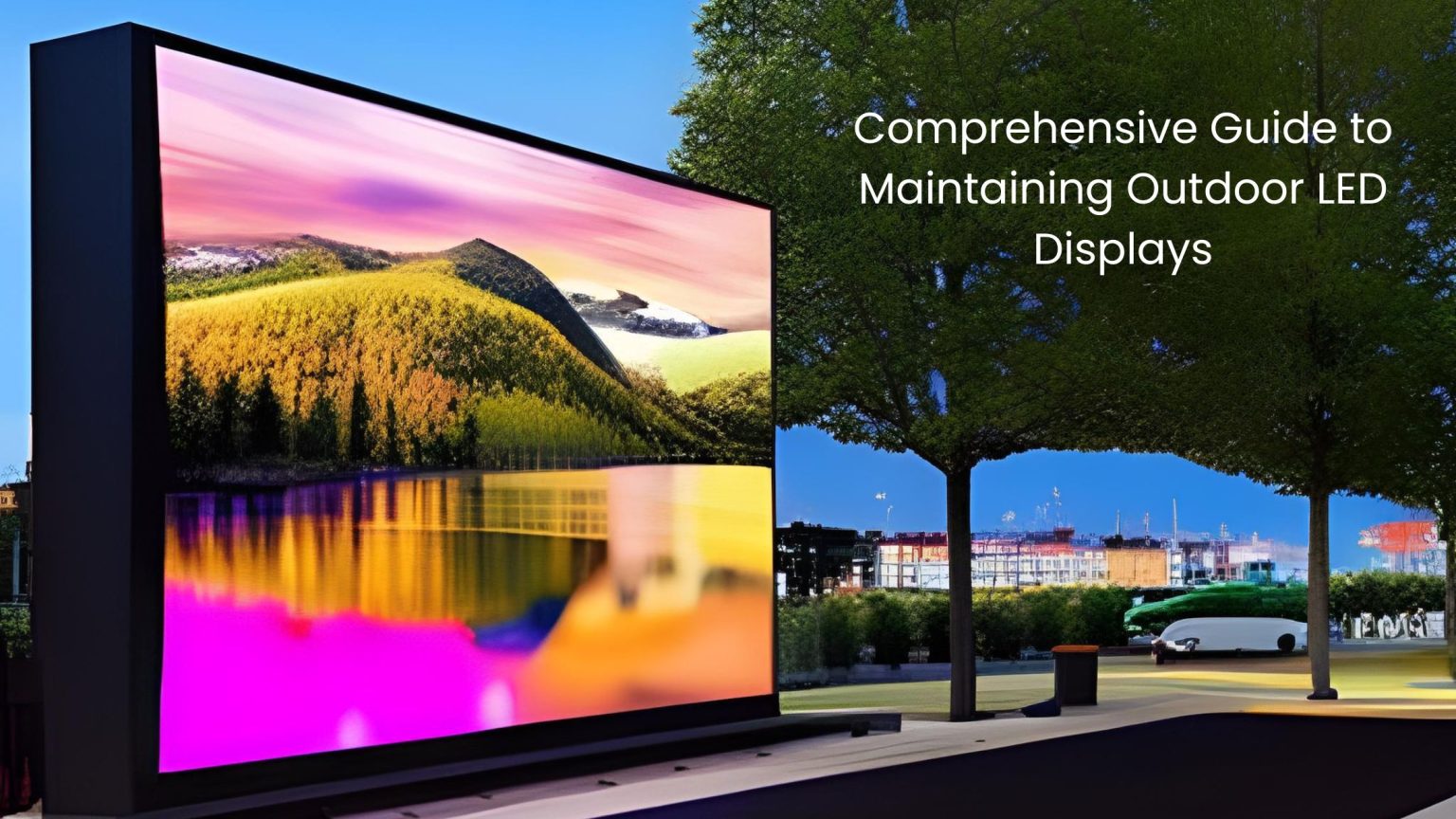Comprehensive Guide to Maintaining Outdoor LED Displays | SUNSHINE LED ...