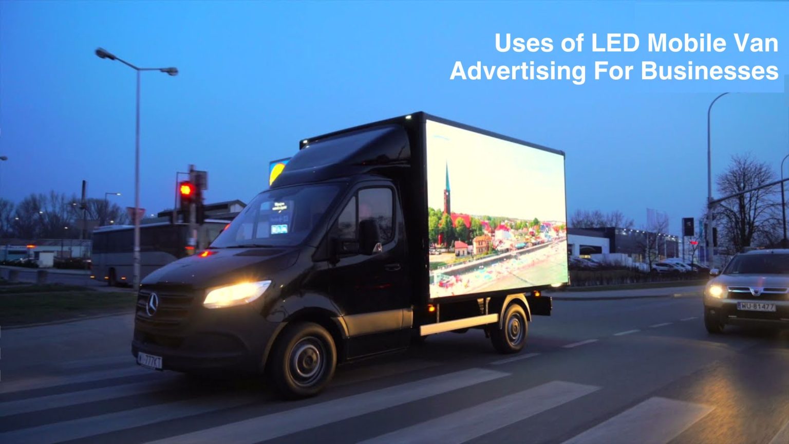 Uses of LED Mobile Van Advertising For Businesses | SUNSHINE LED ...