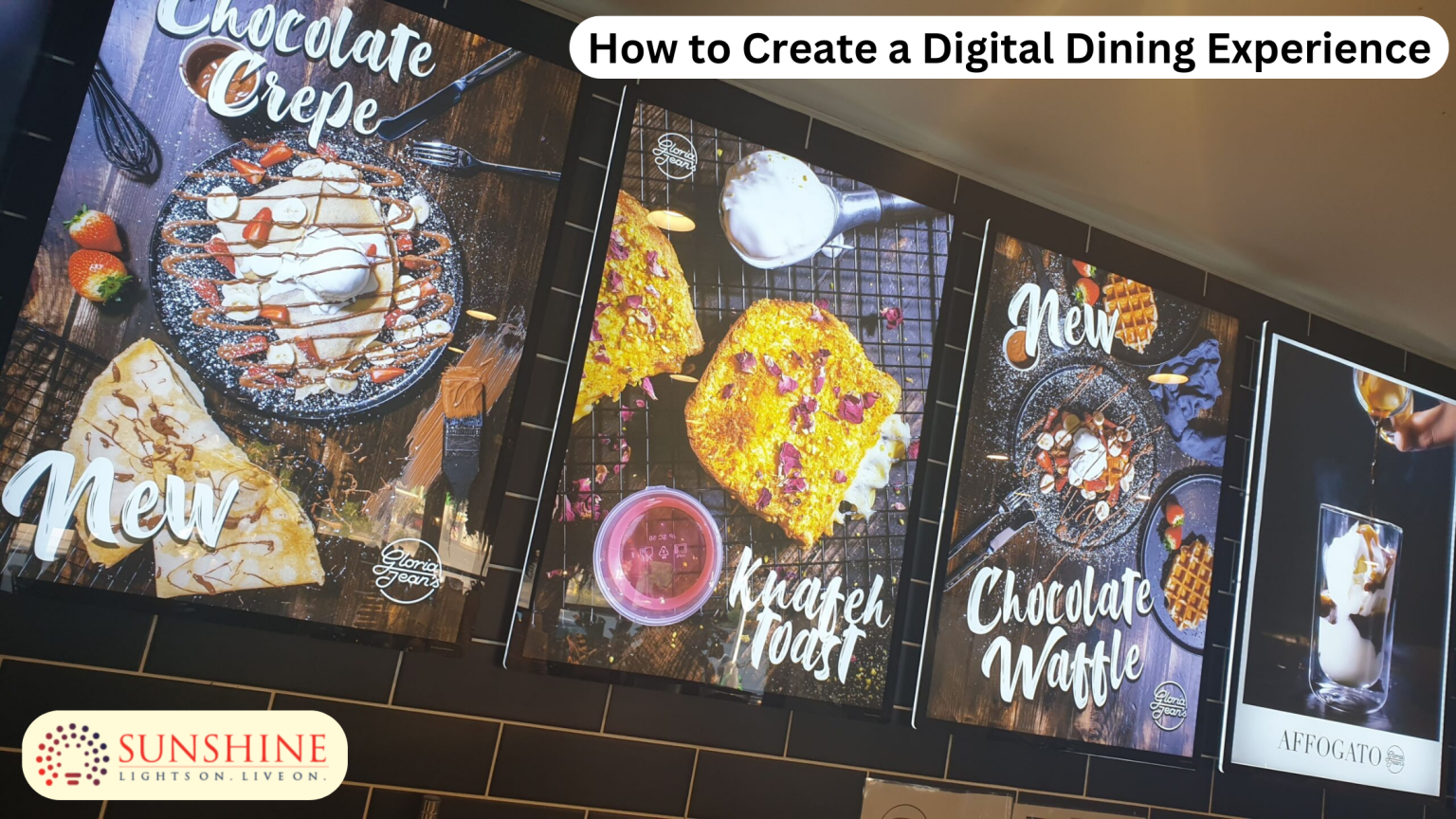 How to Create a Digital Dining Experience