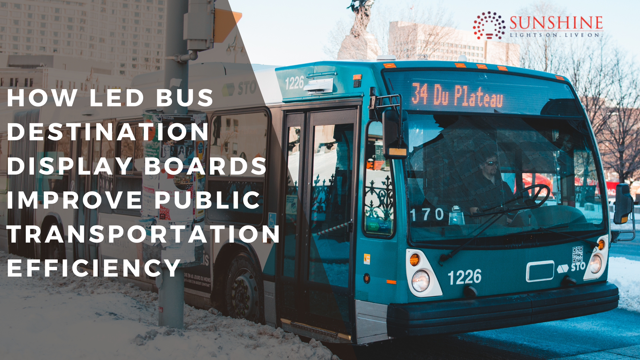 How LED Display Boards Improve Public Transportation Efficiency