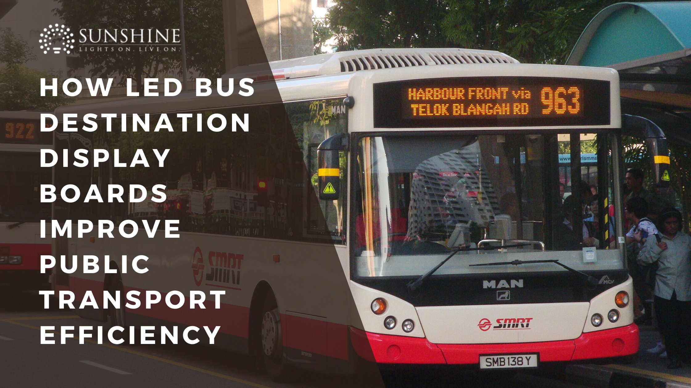 How LED Bus Destination Display Boards Improve Public Transport Efficiency