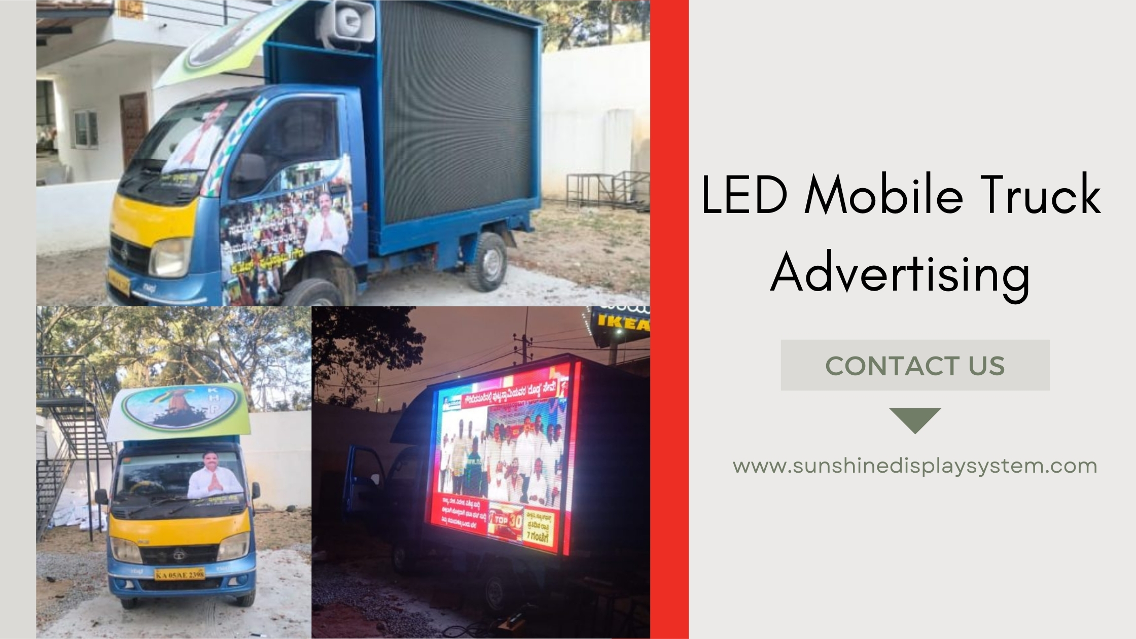 LED Mobile Truck Advertising: Your Brand on the Move with Sunshine ...