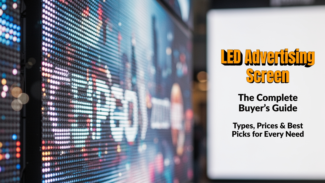 LED Advertising Screen: Choosing the Right Type | SUNSHINE LED DISPLAY ...